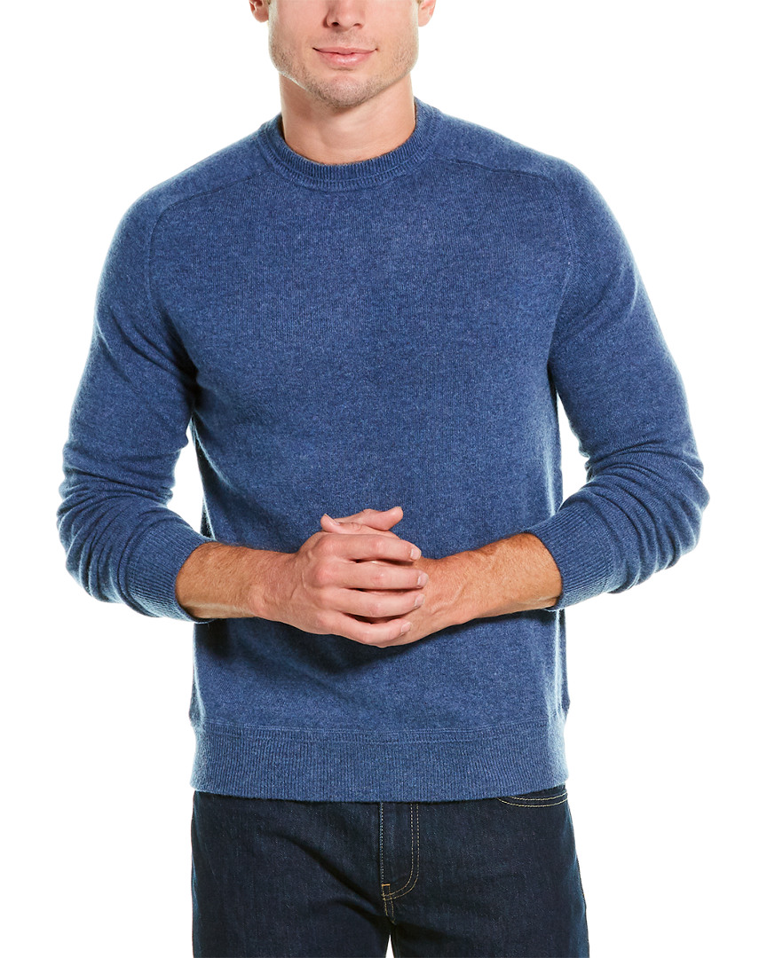 Raffi Crewneck Cashmere Sweater Men's Blue L | eBay