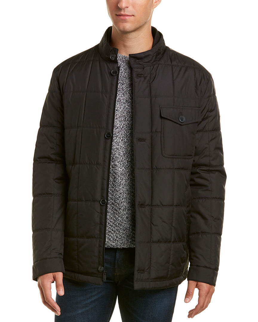 Tumi Box Quilted Jacket In Black | ModeSens
