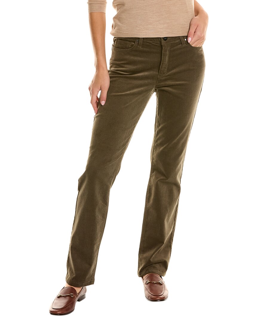 Jones New York Lexington Corduroy Deep Loden Straight Jean In Green ...