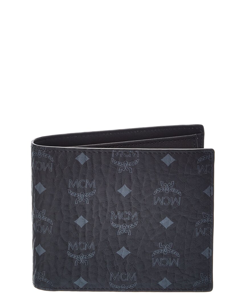 Mcm Small Visetos Bifold Wallet In Black | ModeSens