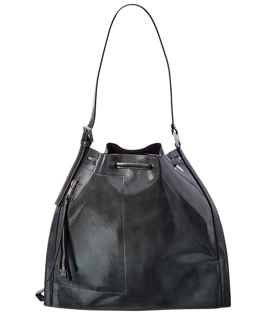 Allsaints Alpha Patent Backpack In Black | ModeSens