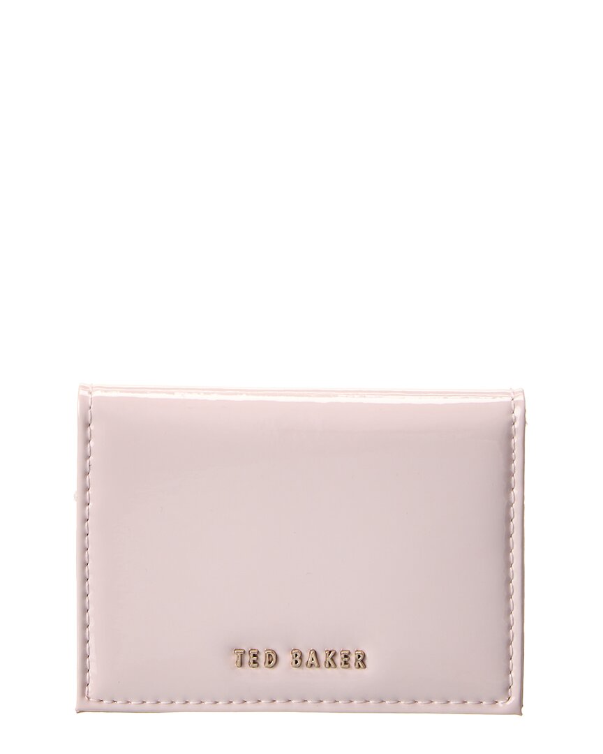 Ted Baker Eellsa Leather Card Holder In Pink | ModeSens