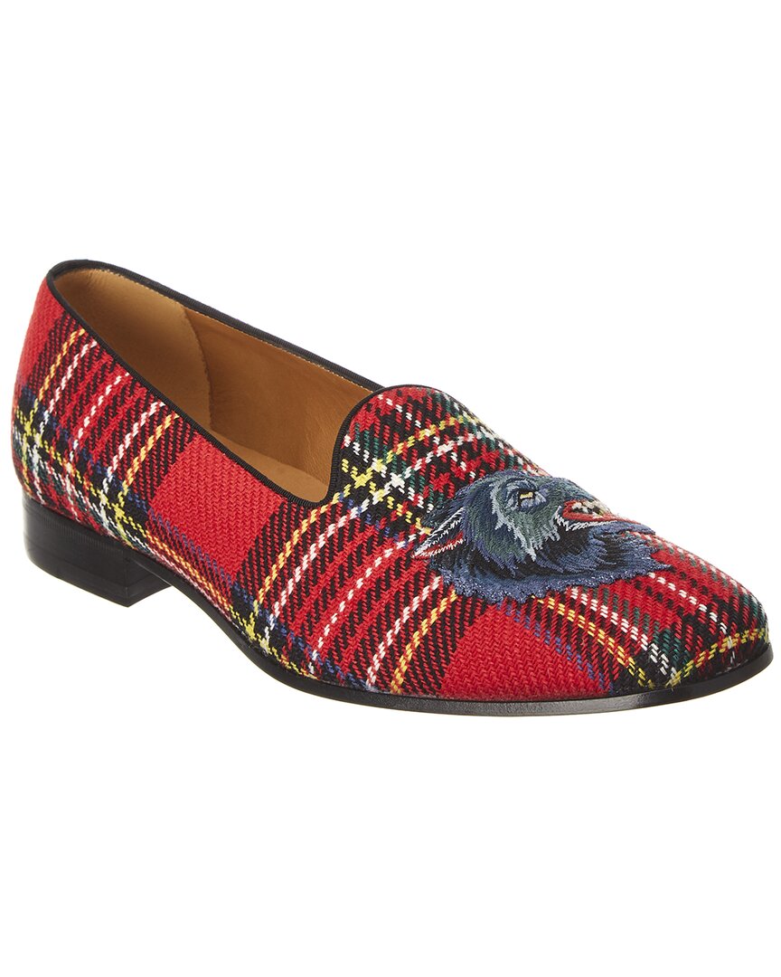 Gucci Wolf Loafer In Red | ModeSens