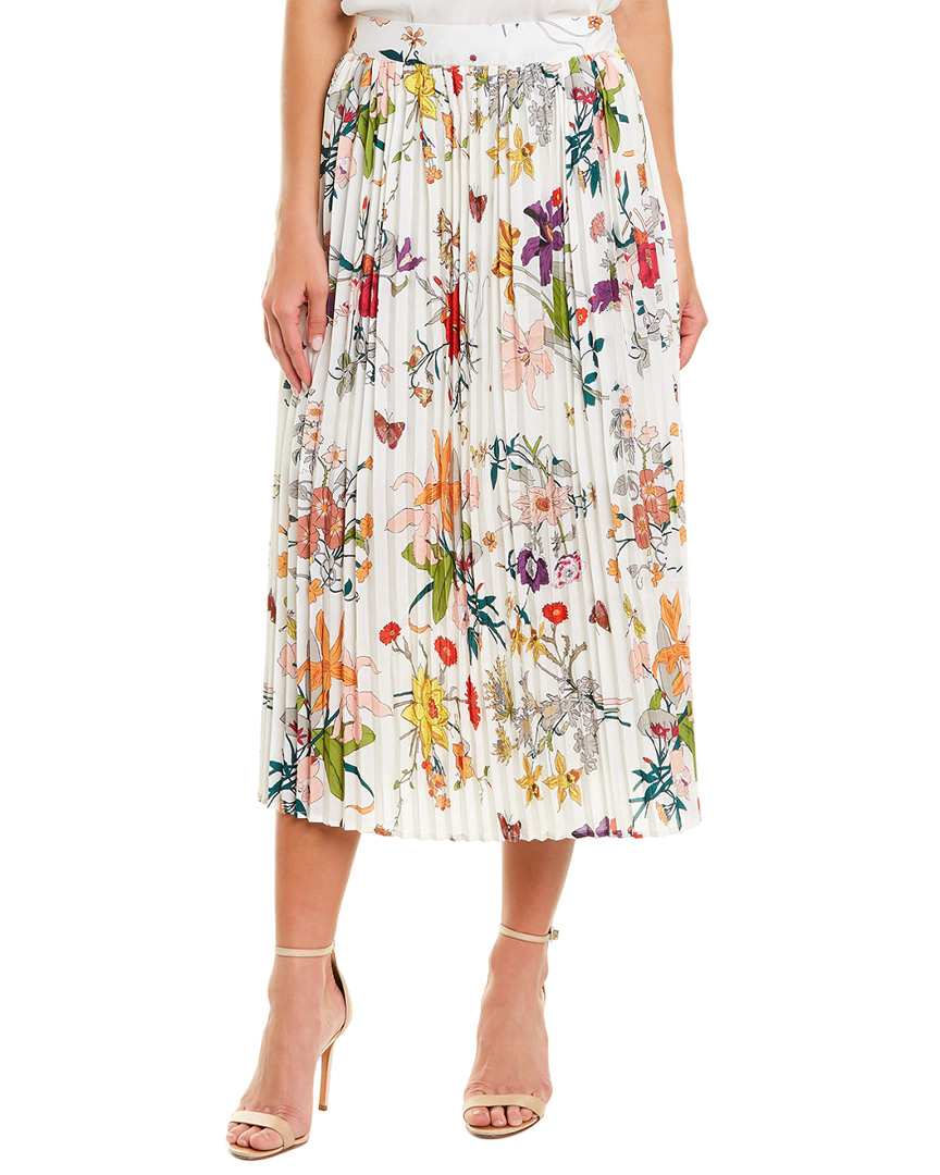 Burryco Silk-Blend Maxi Skirt Women's 4 | eBay