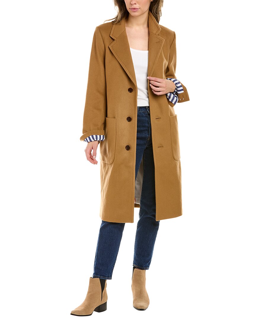 Alex Mill Cornelius Wool-blend Coat In Brown | ModeSens