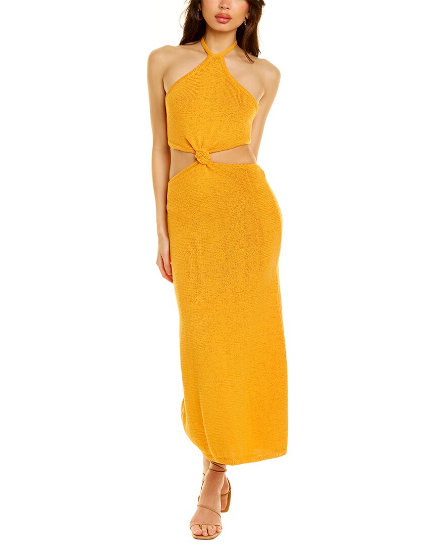Cult Gaia Cameron Maxi Dress In Yellow | ModeSens