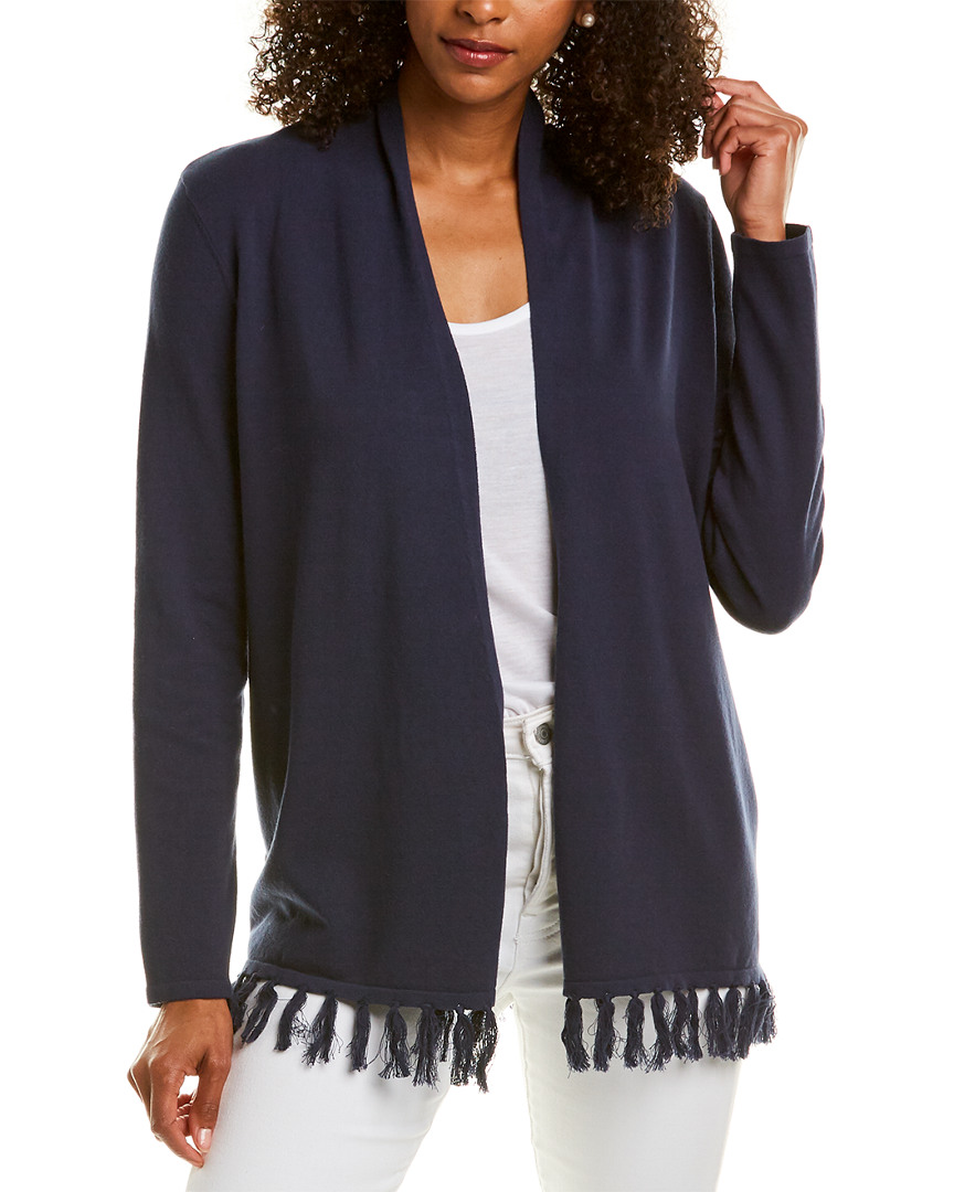 Sail To Sable Drape Front Cardigan Women's Blue Xxs 842378253080 | eBay