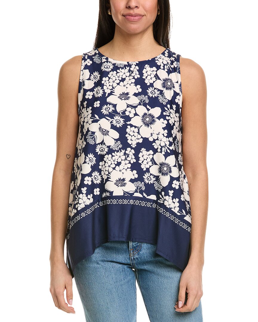 Johnny Was Bee Active High Neck Active Swing Tank In Blue | ModeSens