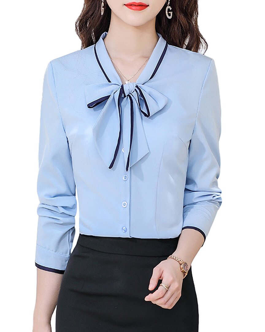 Bossy Chic Shirt In Blue | ModeSens