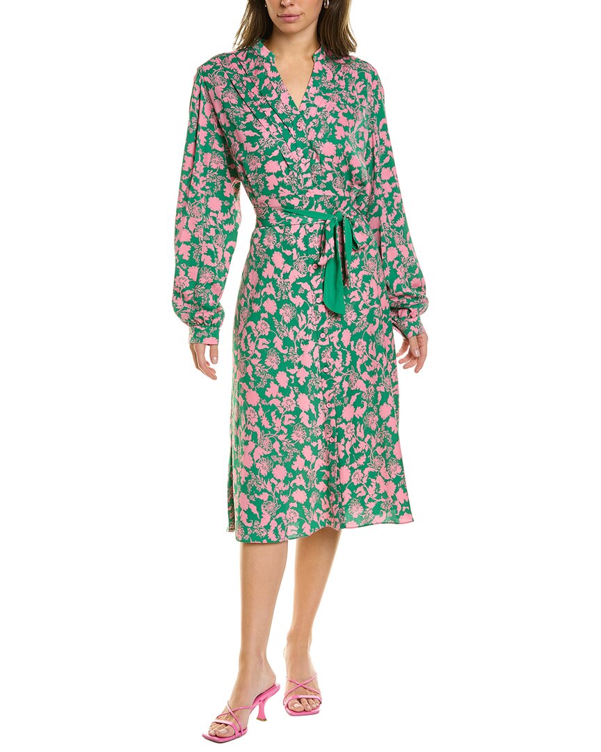 Diane Von Furstenberg Khloe Dress In Green | ModeSens