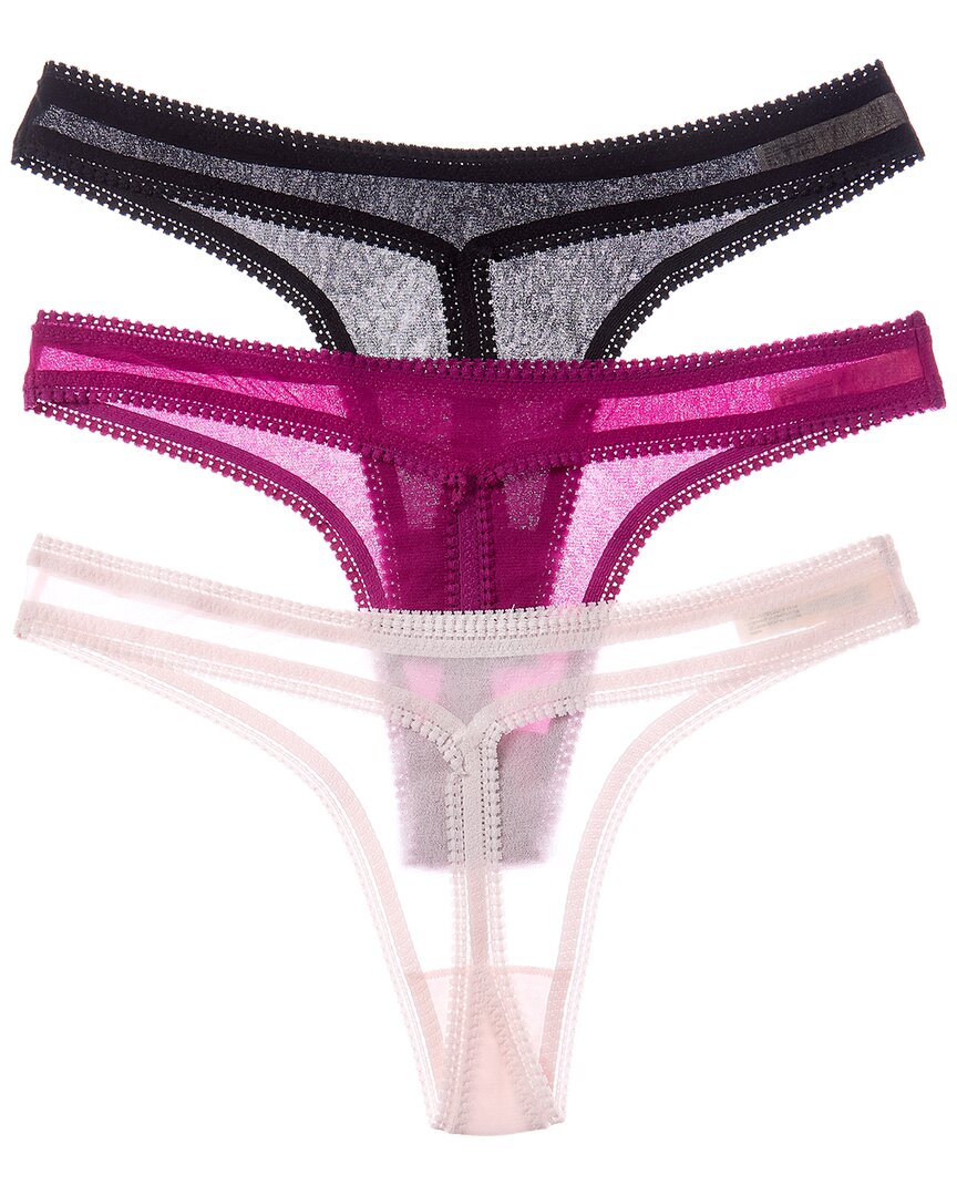 ON GOSSAMER 3PK Gossamer Mesh Hip G Thong Underwear Women's £27.07 ...