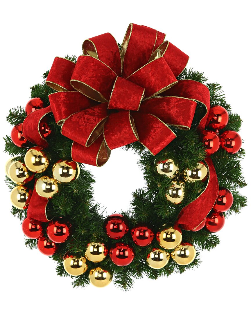 Creative Displays Evergreen Wreath Floral Arrangement | ModeSens