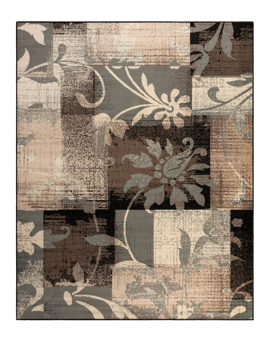 Superior Pastiche Contemporary Floral Patchwork Rug | ModeSens