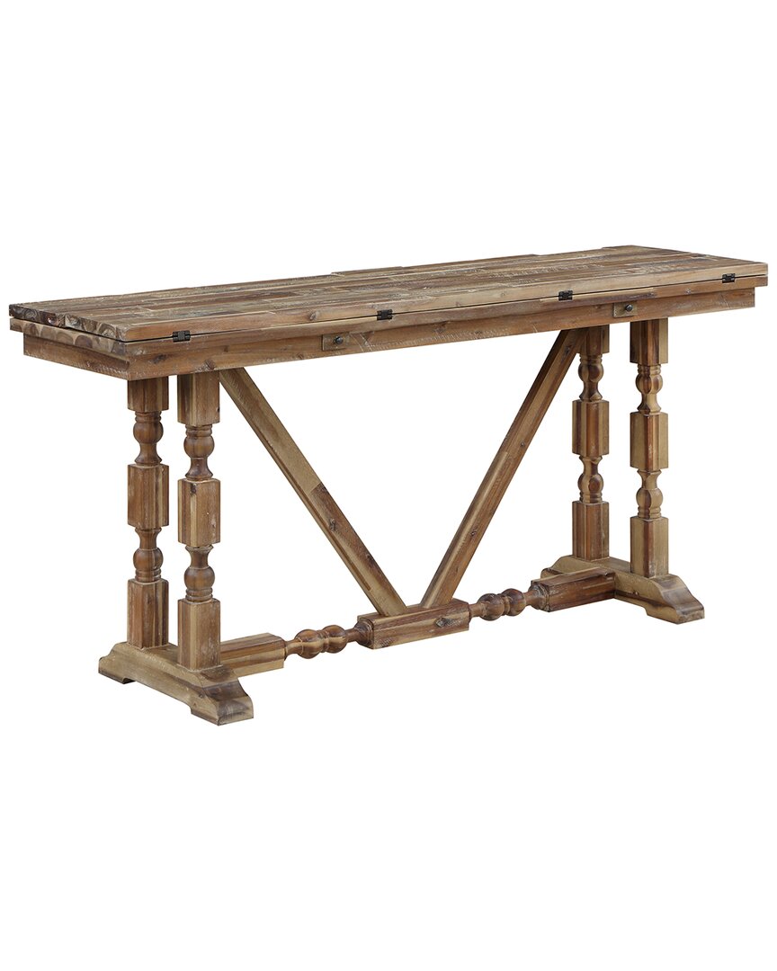 Coast To Coast Fold Out Console Table In Natural | ModeSens