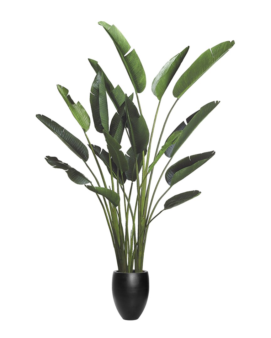 Creative Displays 8ft Bird Of Paradise Tree With Fiberstone Planter ...