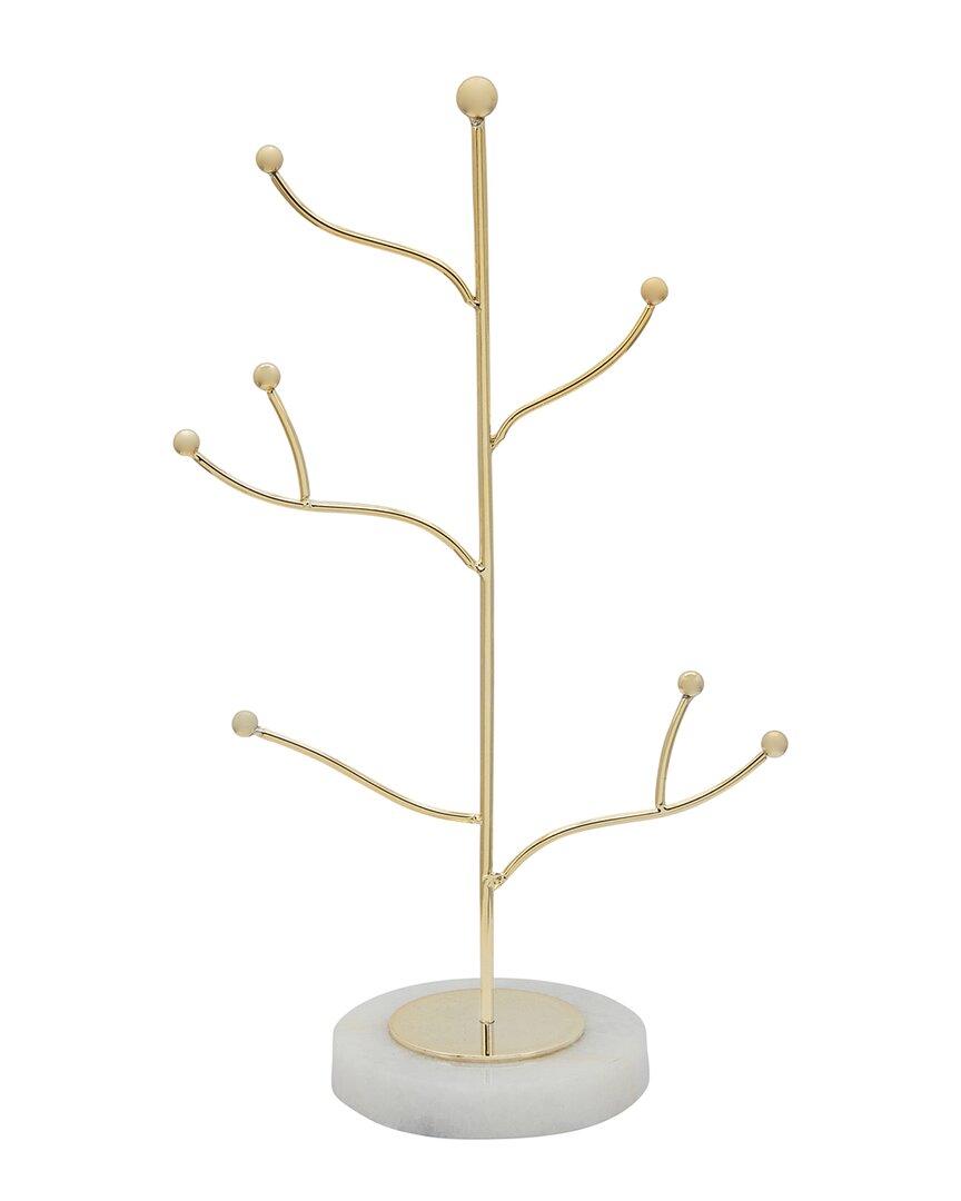 Sagebrook Home Metal 12in Tree Rack In Gold | ModeSens
