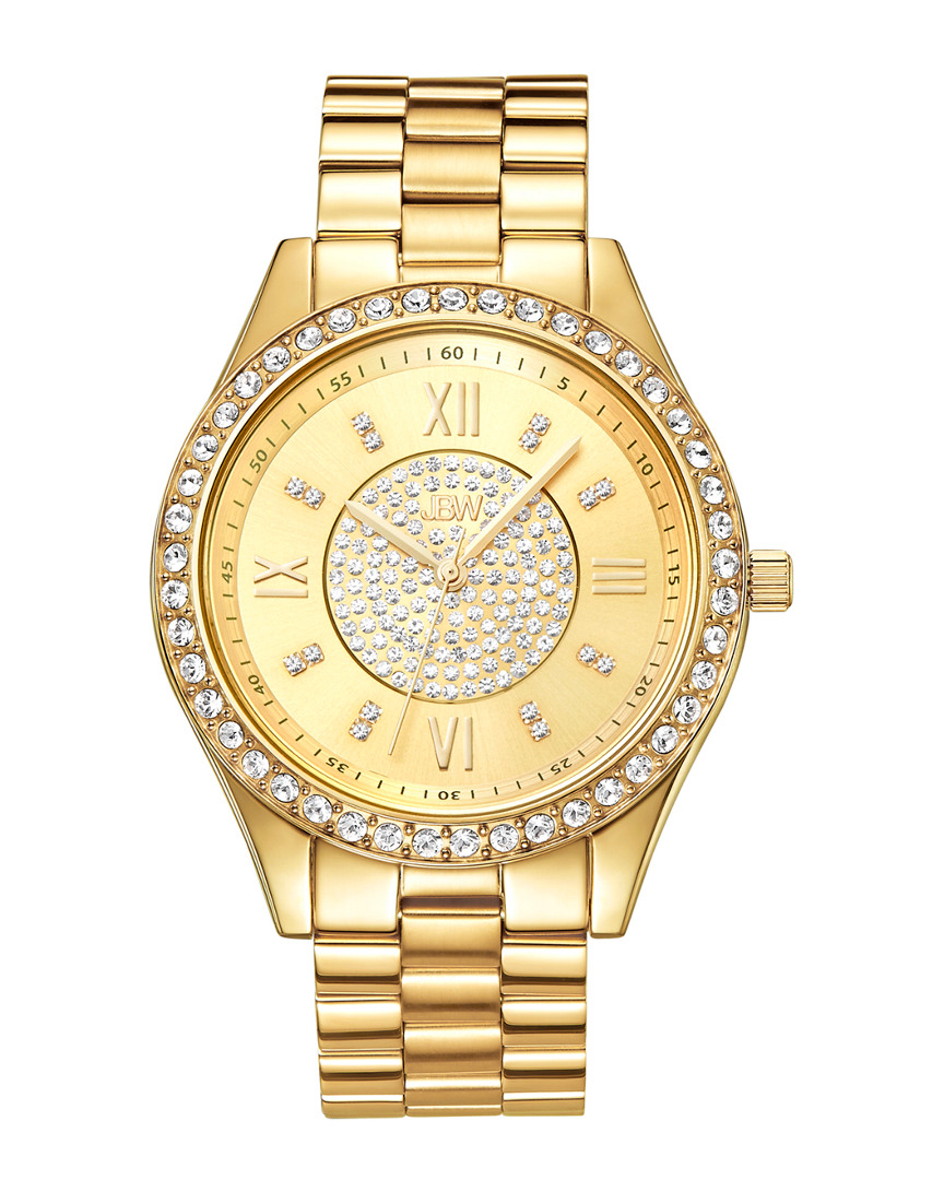 Jbw Women's Mondrian Diamond & Crystal Watch In Gold | ModeSens