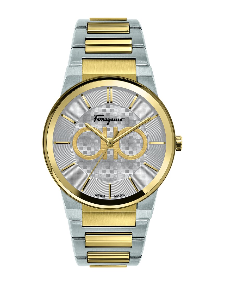 Ferragamo Men's Watch In Gold | ModeSens