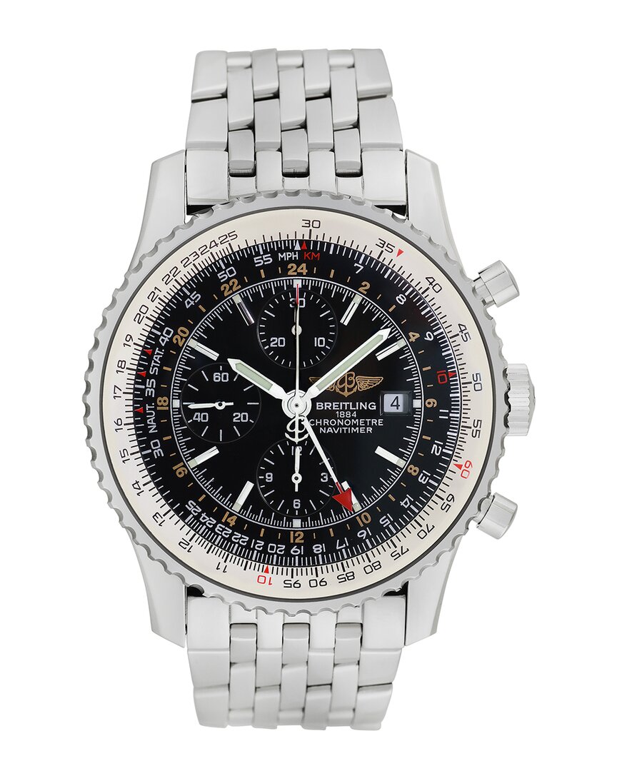 Heritage Breitling Breitling Men's Navitimer World Watch, Circa 2000s ...