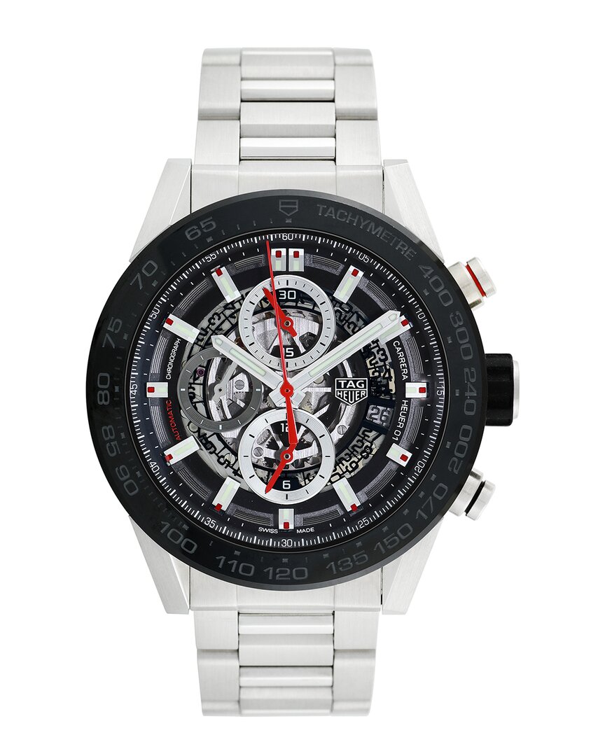 Heritage Tag Heuer Tag Heuer Men's Carrera Heuer 01 Skeleton Watch ...